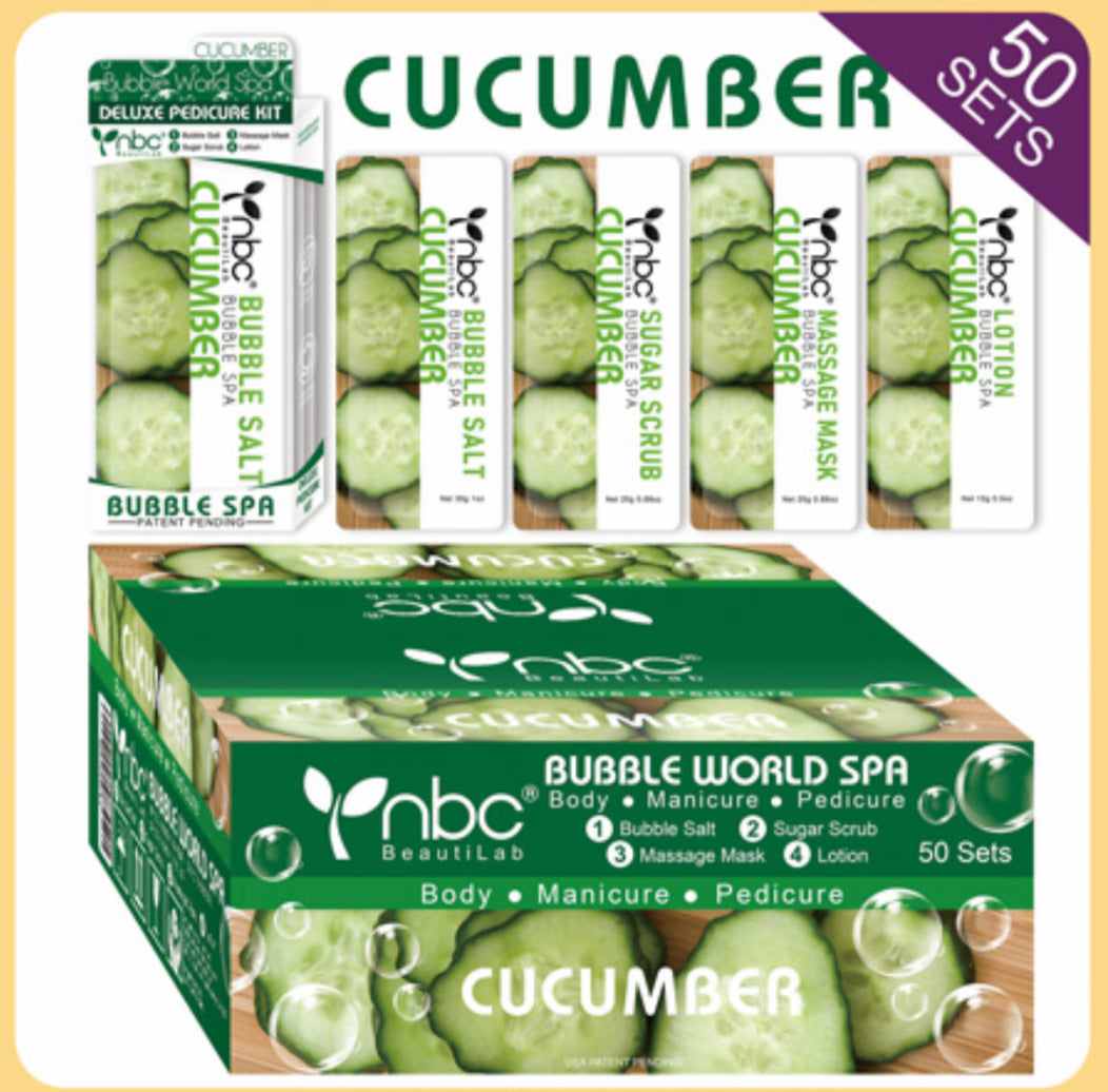 NBC - Pedicure Deluxe 4in1 - Cucumber (Case 50 Boxes) – BolsaBeauty ...