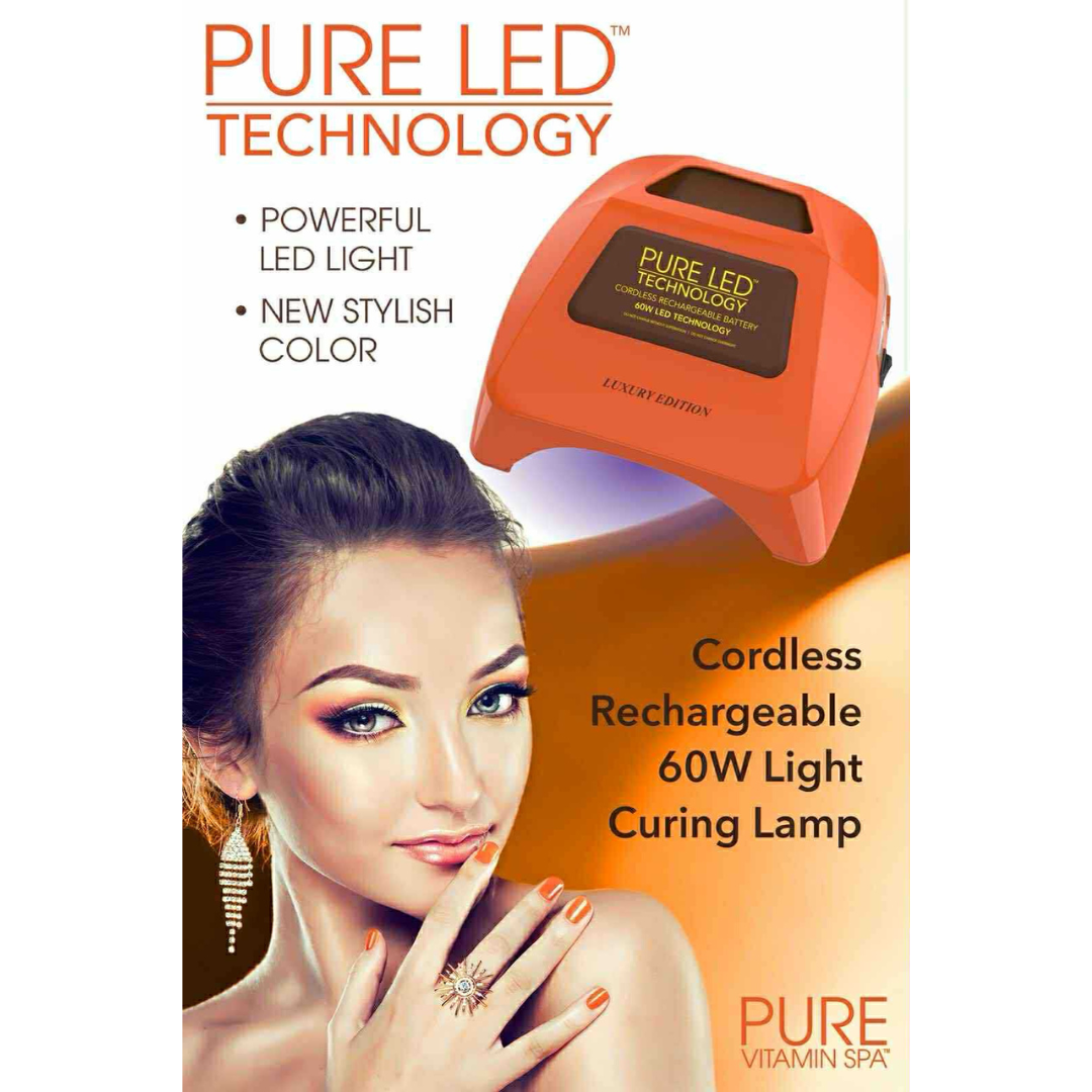 Gel II - Volcano Luxury LED UV Lamp 60W (Orange) - NEW 2025 ...