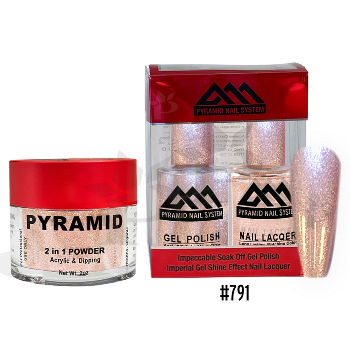 Pyramid - Gel & Lacquer & Dip Trio (#773 - #844) - NEW 2024 ...
