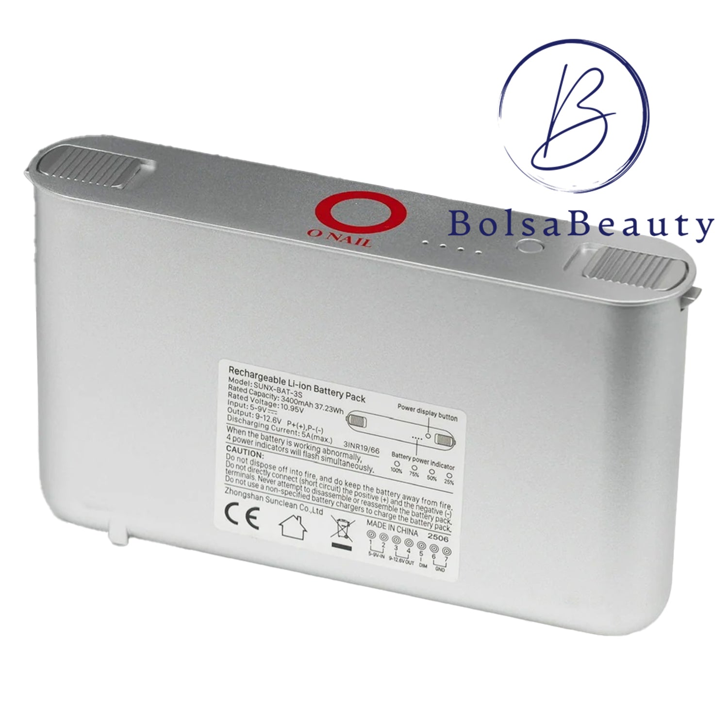 ONail - Battery for AI Technology Lamp (New 2025) – BolsaBeauty Nail Supply