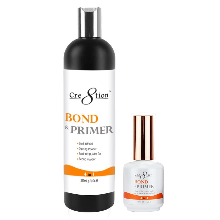 Cre8tion - Acrylic Primer Refill (8oz, 16oz) – BolsaBeauty Nail Supply