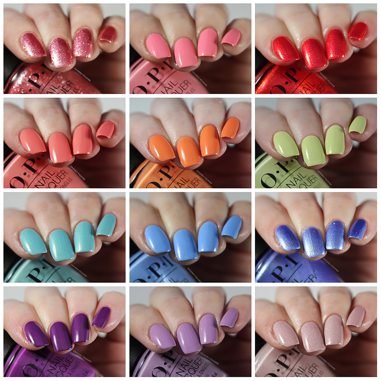 Opi nail polish colours store